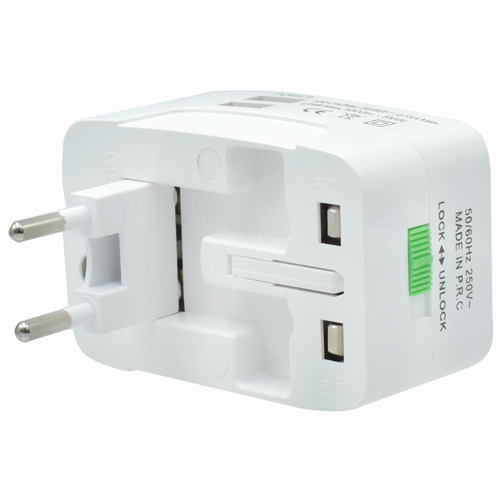 Adaptador Tomada Universal W188 / 2 USB no Paraguai - Visão Vip ...