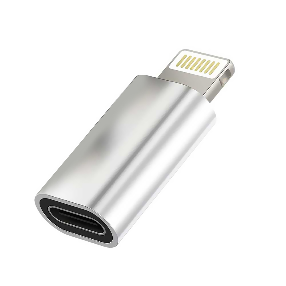 Cabo Adaptador Lightning Macho para USB-C Fêmea OTG no Paraguai - Visão ...
