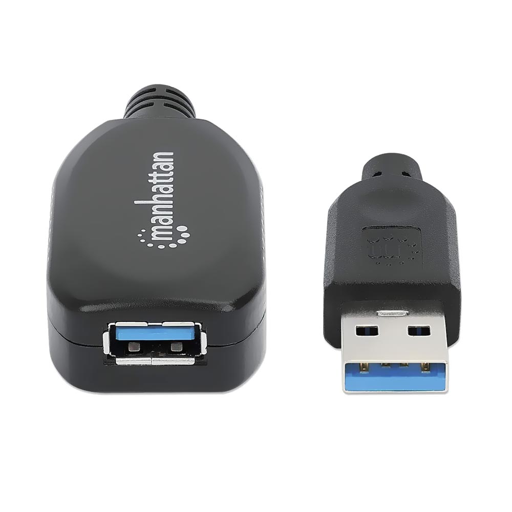Cabo de Extensão USB para USB 3.0 Preto - 5M Manhattan Blister 150712 ...