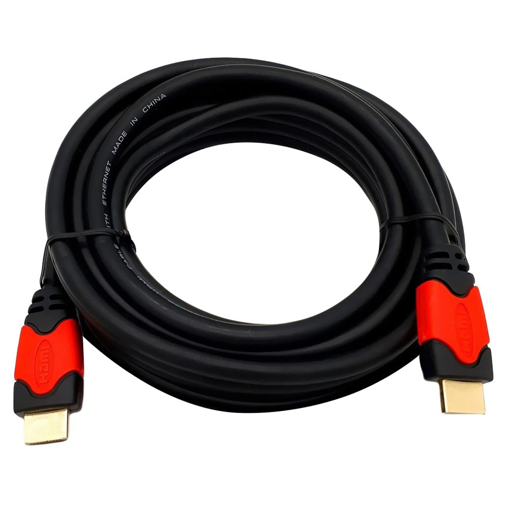 Cabo HDMI para HDMI - 3M Ecopower EP-6085 3D/4K 2.0V no Paraguai ...