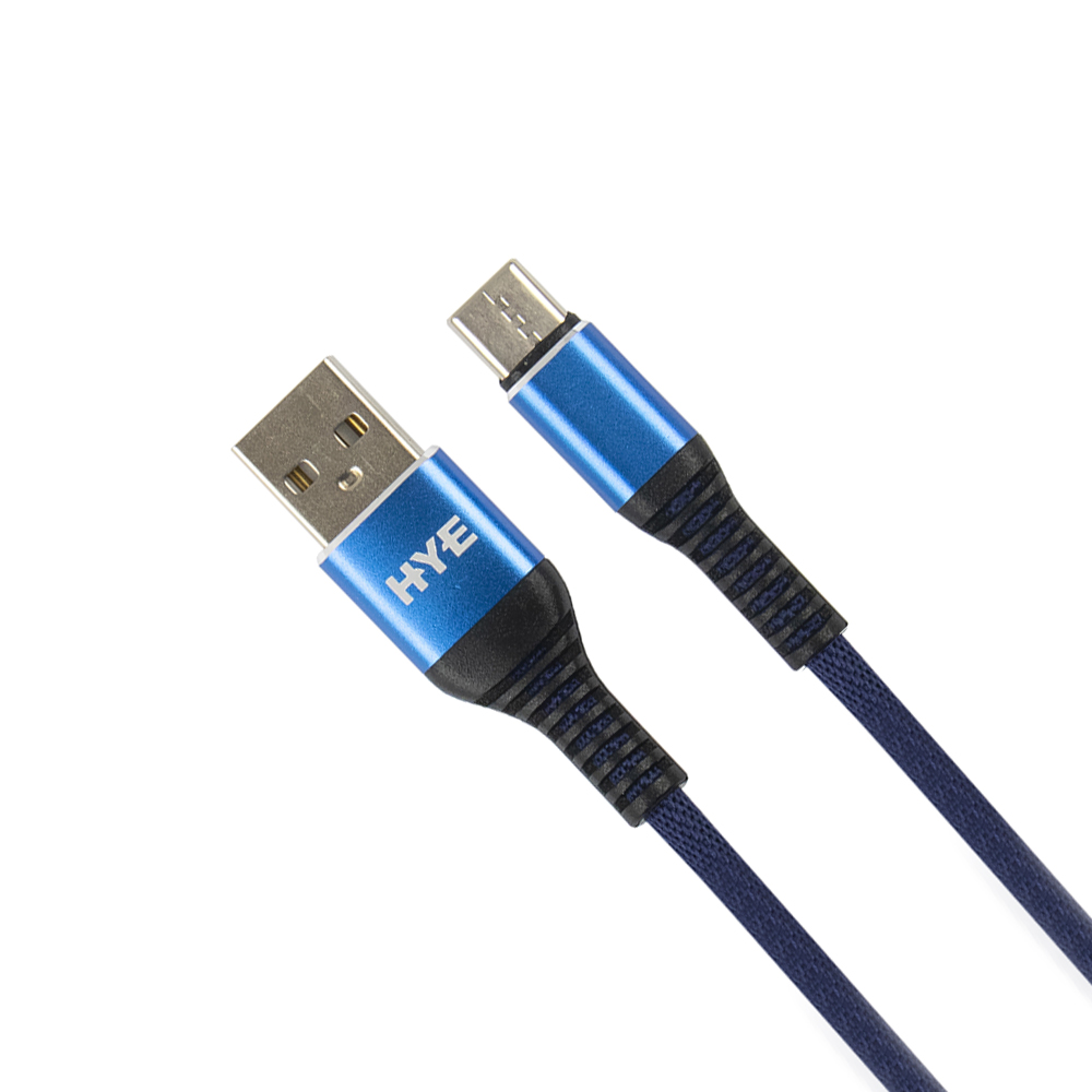 Cabo HYE HYE25BC Type-C Macho A USB Macho 1.2M - Azul no Paraguai ...