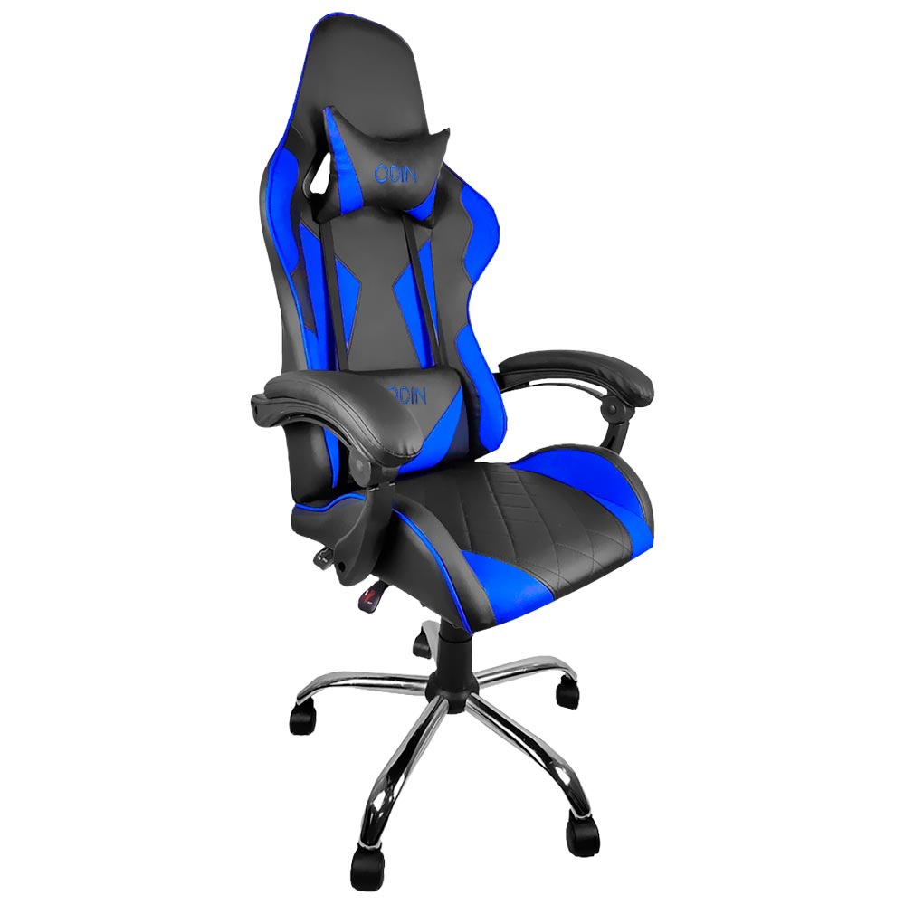 Cadeira Gamer Empoli Odin EM-GC01 - Preto / Azul (HESX0090) no Paraguai ...