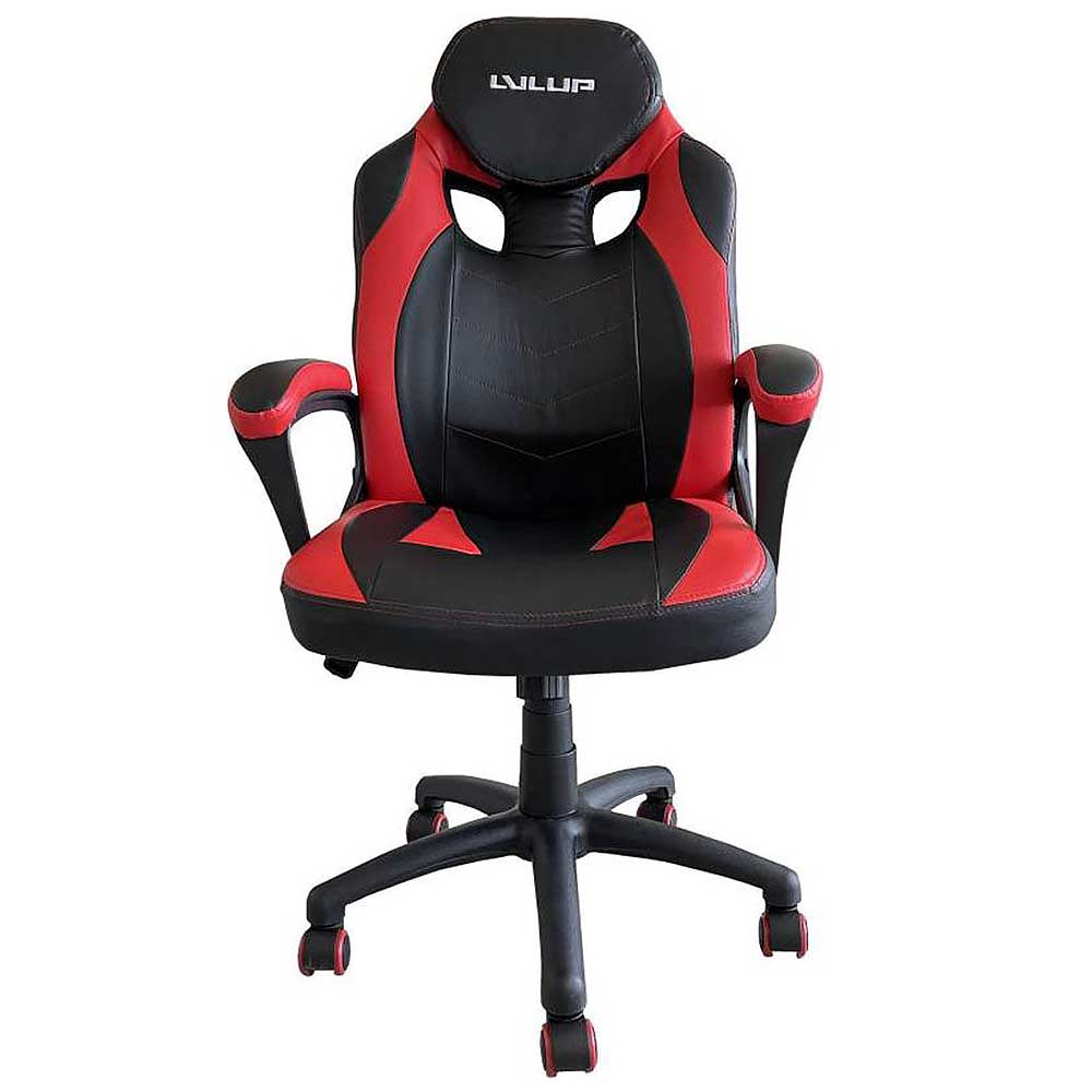 Cadeira Gamer Python LU782 LVL UP - Preto / Vermelho no Paraguai ...