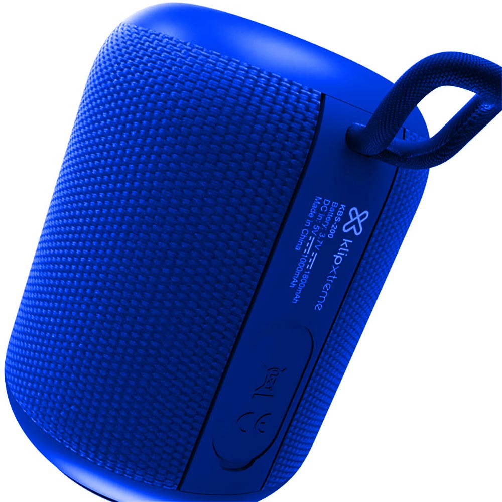 Caixa de Som Klip Titan Waterproof KBS-200BL Bluetooth - Azul no Paraguai - Visão Vip ...