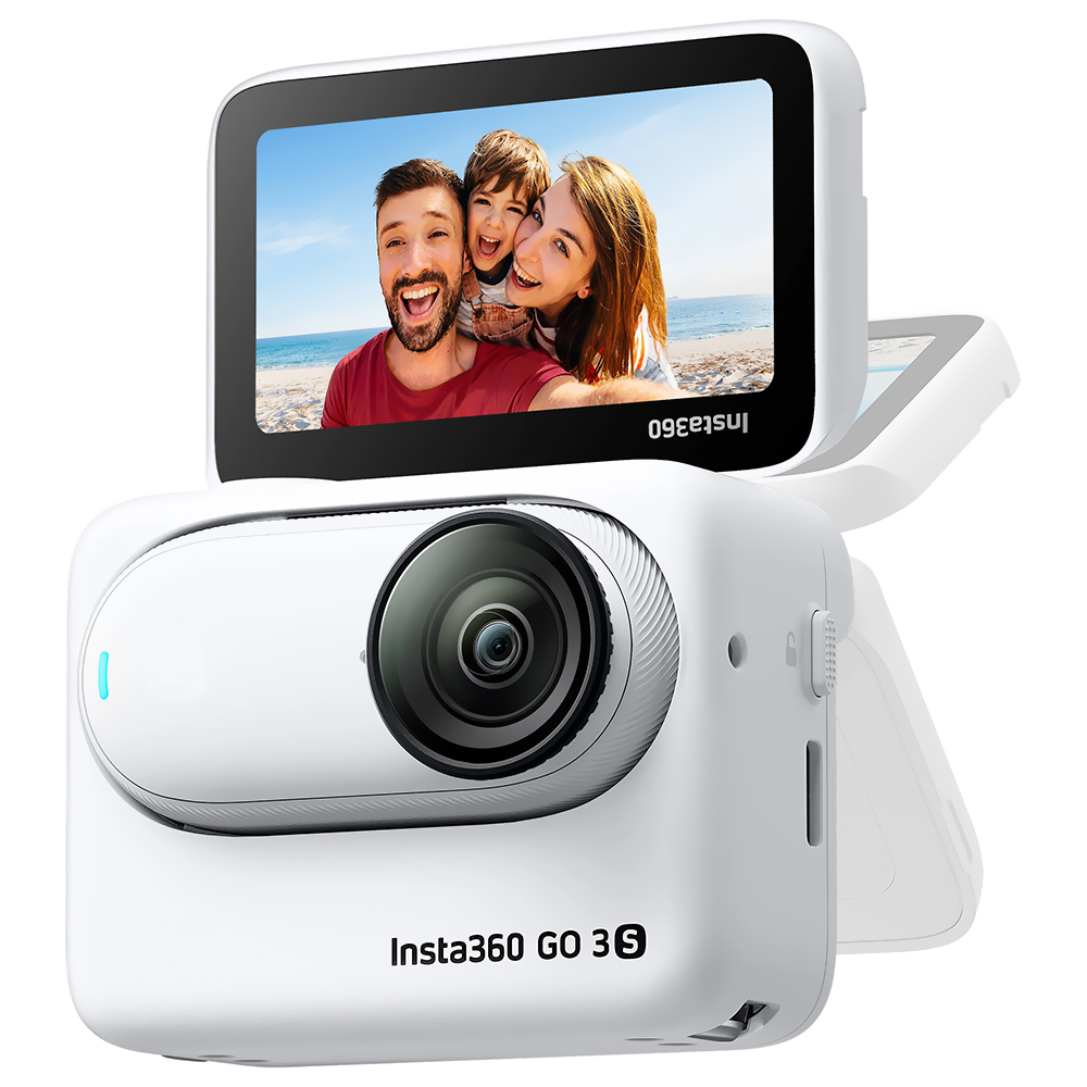 CAMERA INSTA360 CINSABKA GO 3S 128GB 4K BRANCO no Paraguai - Visão Vip Informática - Compras no ...