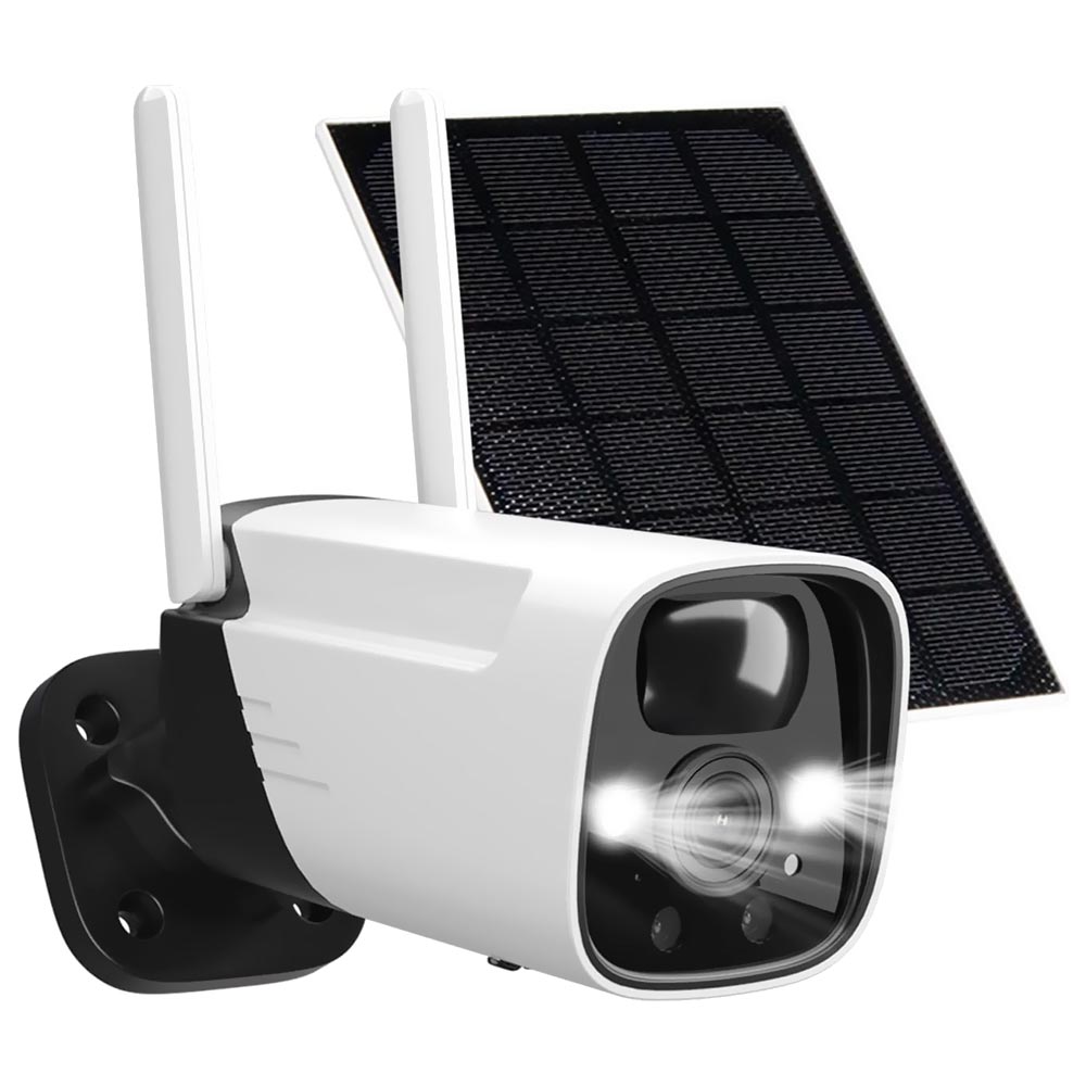 Câmera de Segurança IP ES-30-4E Outdoor / Painel Solar / Smart Wi-Fi ...