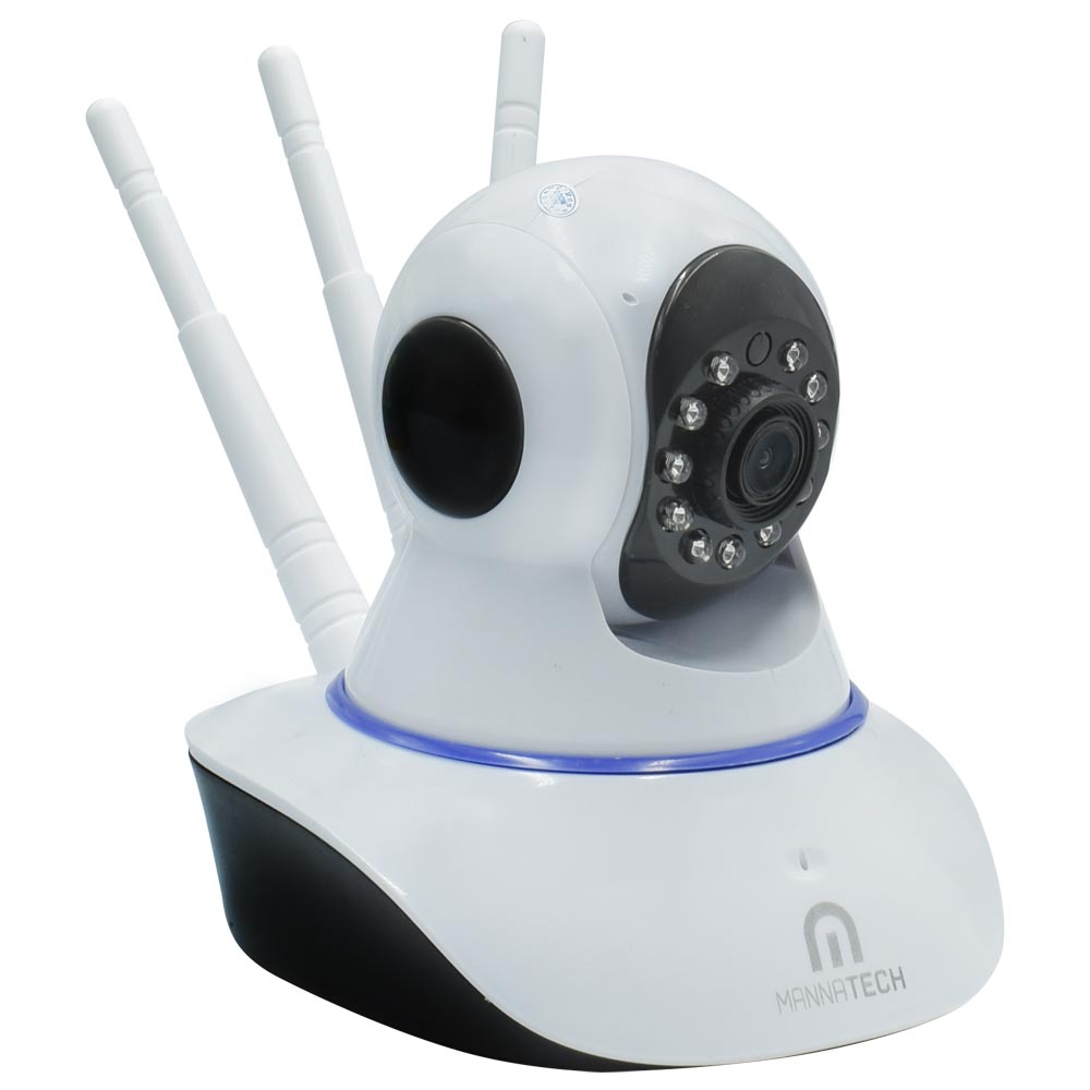 Câmera de Segurança IP Mannatech SWD1132 Smart Wi-Fi / 360° / 1080P ...