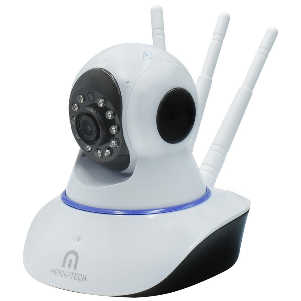 Câmera de Segurança IP Mannatech SWD1132 Smart Wi-Fi / 360° / 1080P ...