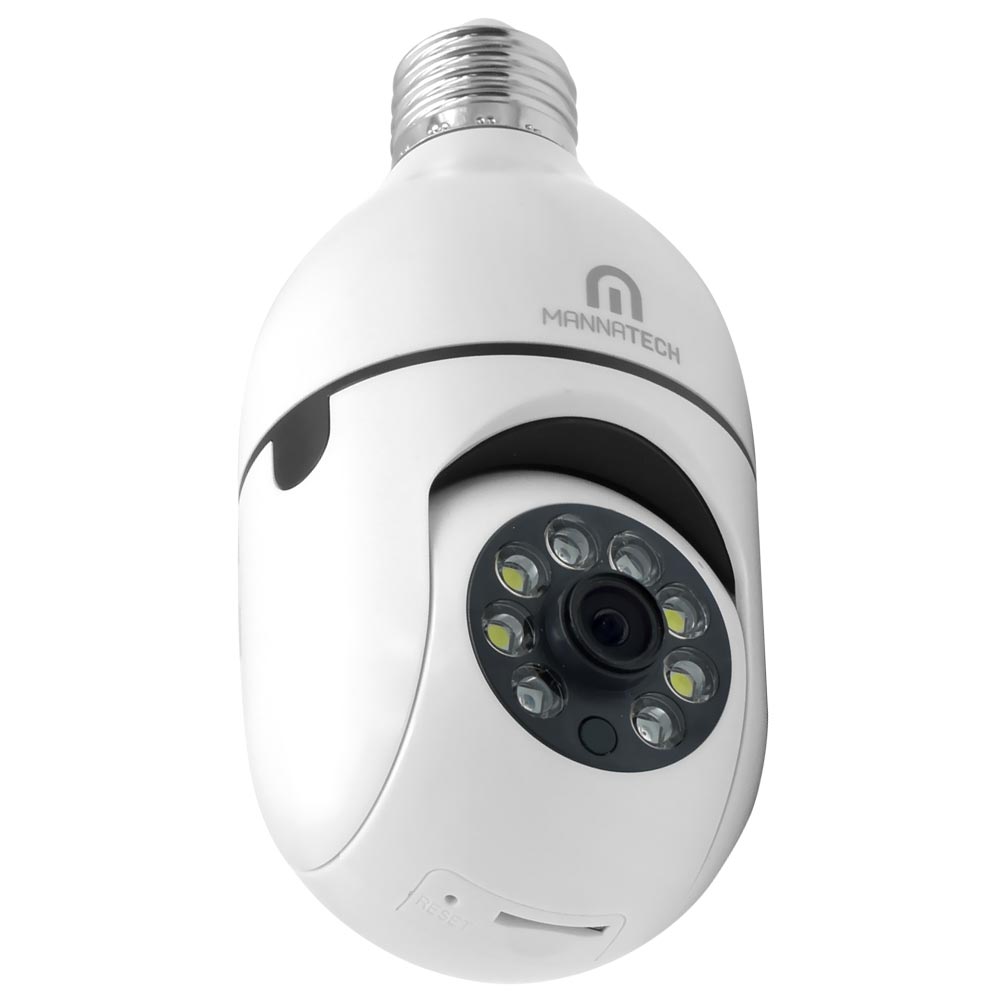 Lâmpada com Câmera Mannatech SWD1126 Smart Wi-Fi - Branco no Paraguai ...
