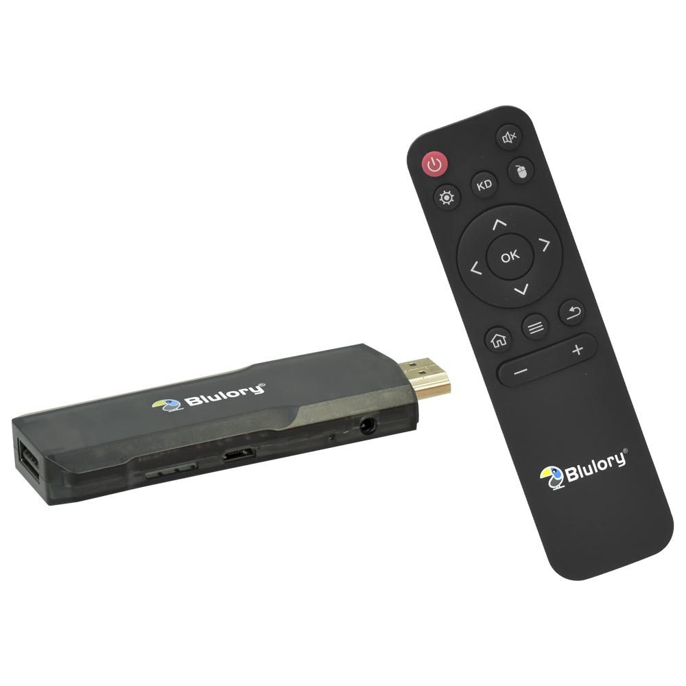 Console Blulory Game Tv Stick 4K + 2 Controles Wireless (Com 10000 ...