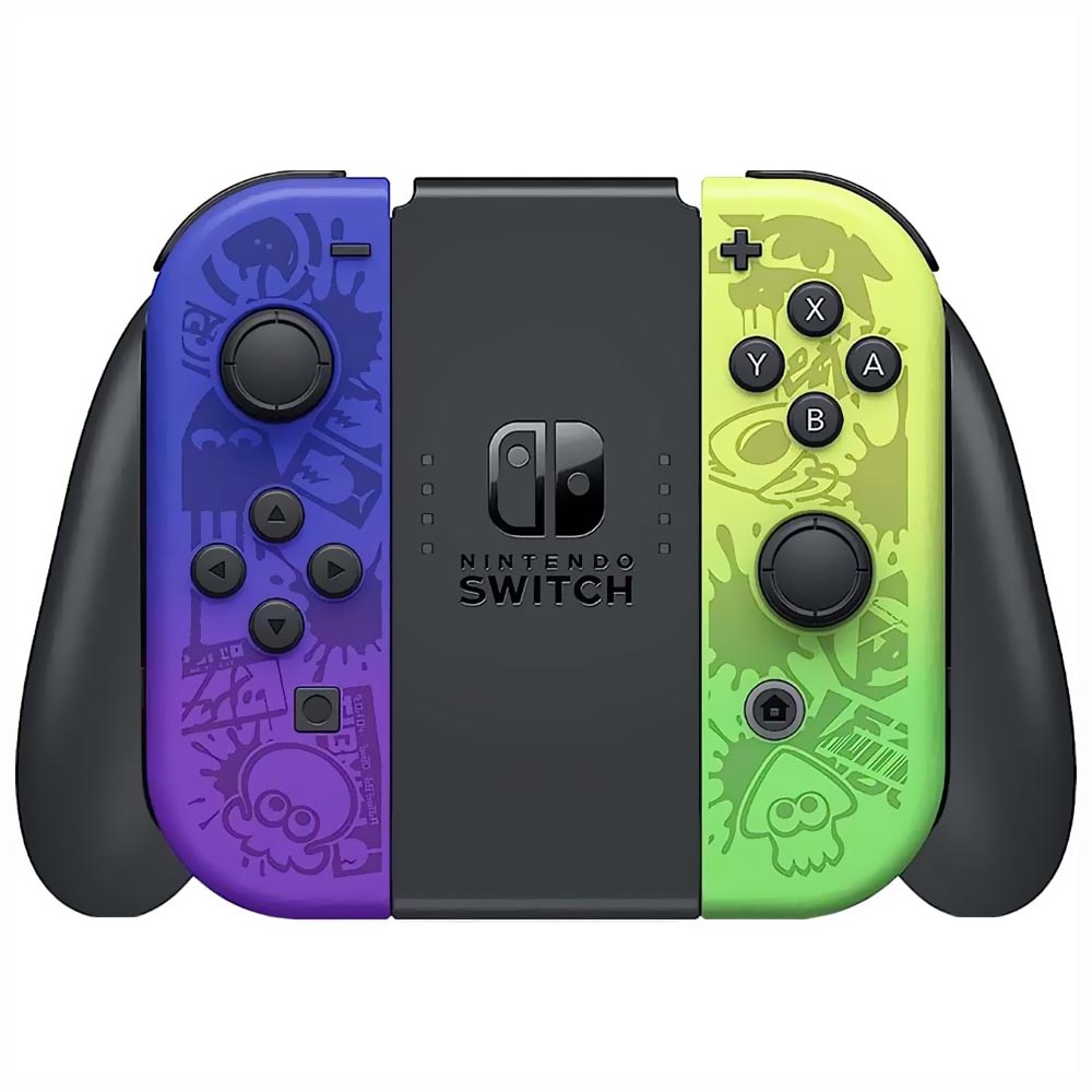 Console Nintendo Switch 64gb Splatoon Edition 3 Oled Azul Verde