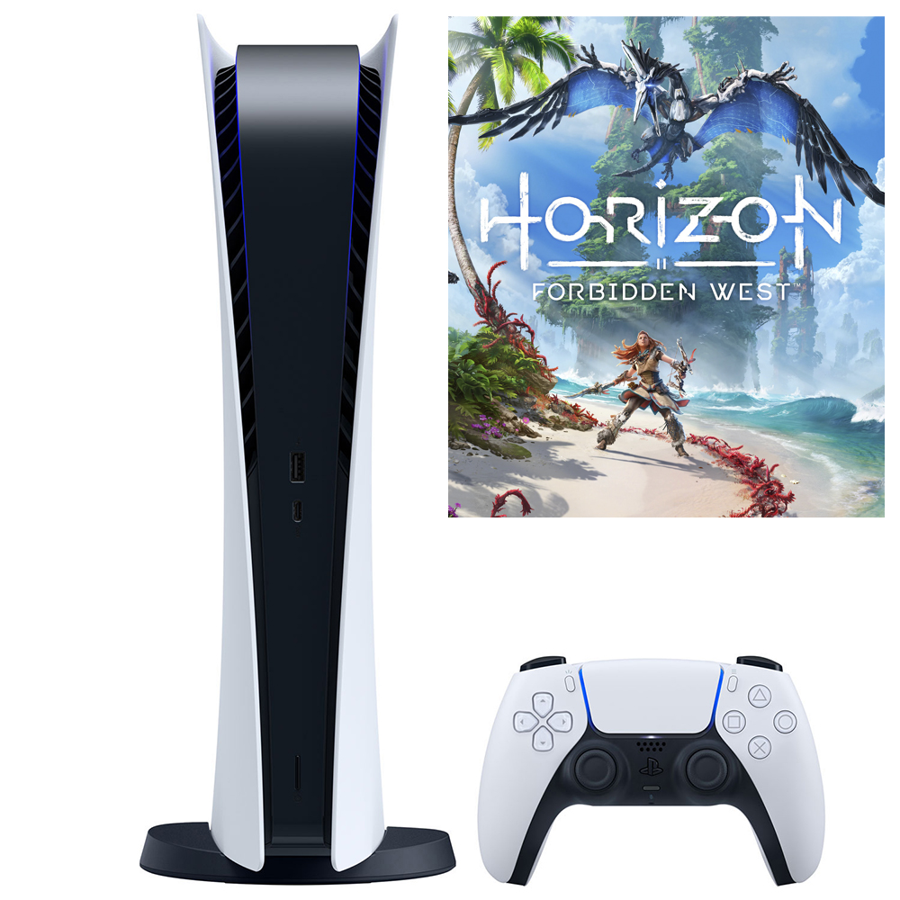 Console Sony Playstation 5 CFI-1115B 825GB / 8K / 4K / Digital Edition / Bivolt - Branco no ...