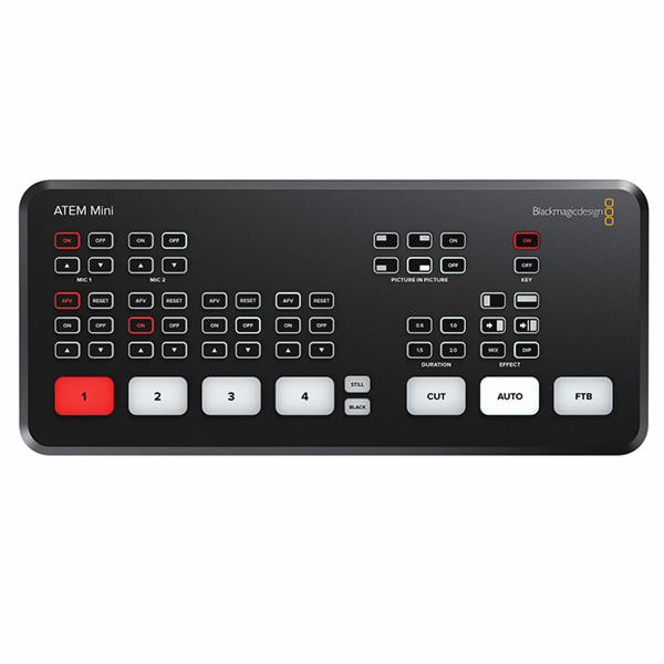 CONTROLADORA BLACKMAGIC DESIGN ATEM MINI SWITCHER PRETO no Paraguai ...