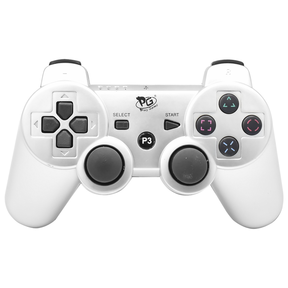 Controle Play Game Dualshock para PS3 Wireless - Prata no Paraguai ...
