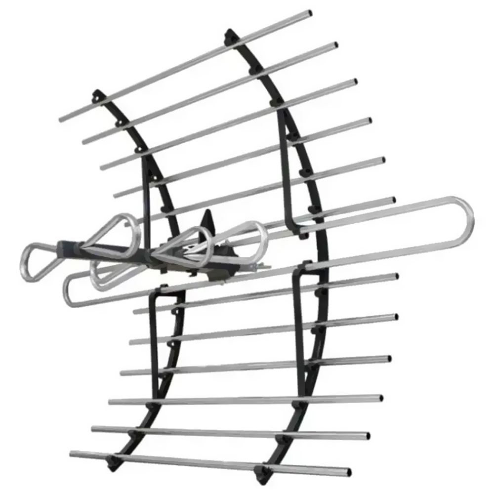 Conversor Digital Quanta QTCTV1130 / FHD - Preto + Antena BAK BK-ANT184 ...