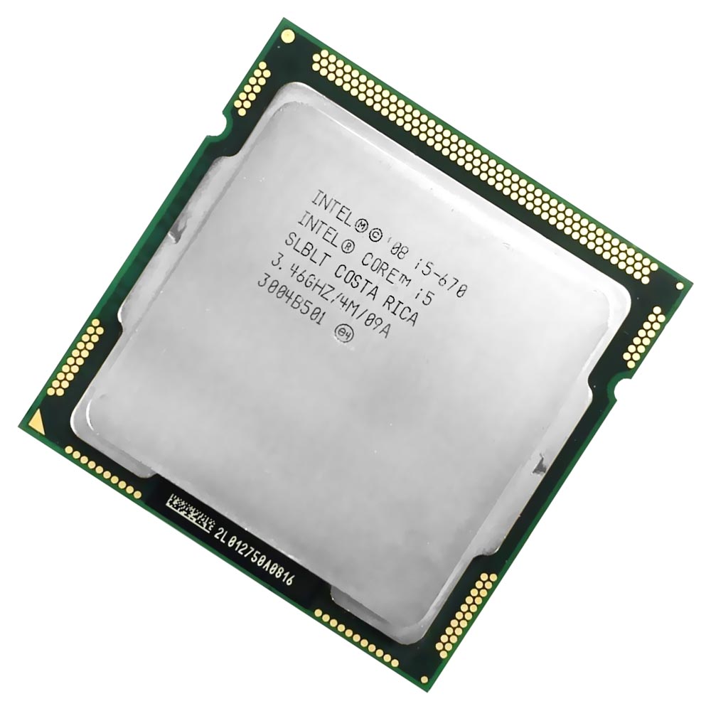 Processador Intel Core i5 670 Socket LGA 1156 / 3.46GHz / 4MB - OEM no ...