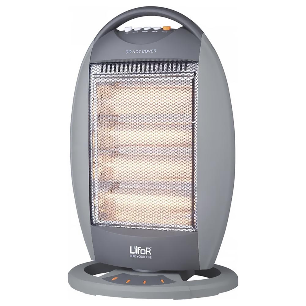 Aquecedor Lifor Alogen Heater LIF-HH16D 1600W / 220V - Cinza no ...