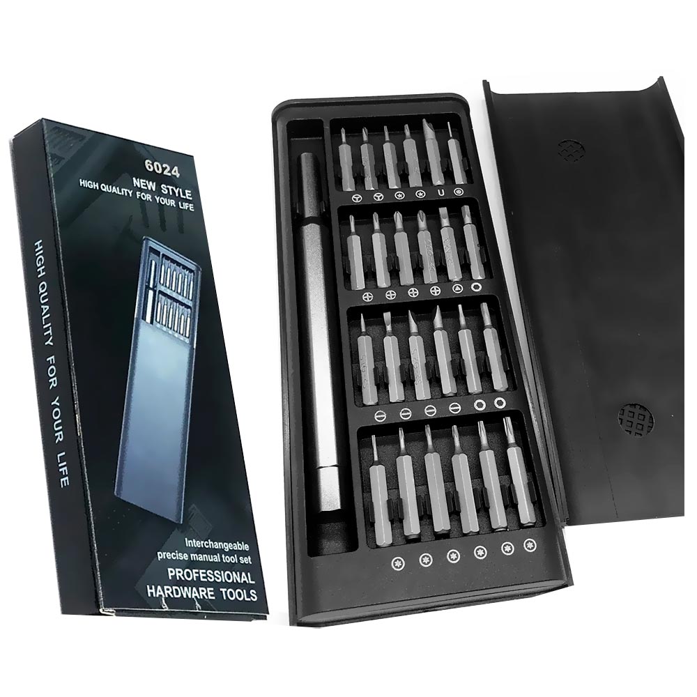 Kit de Ferramentas New Style 6024 Chave de Fenda - Preto no Paraguai ...