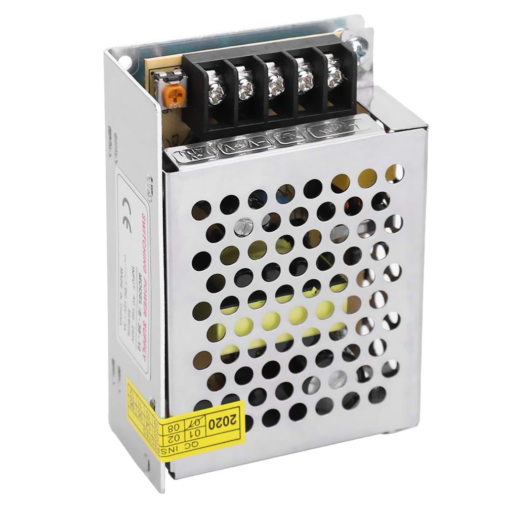 Fonte para CCTV AC-DC S-36-12 / 36W / 12V / 3A no Paraguai - Visão Vip ...