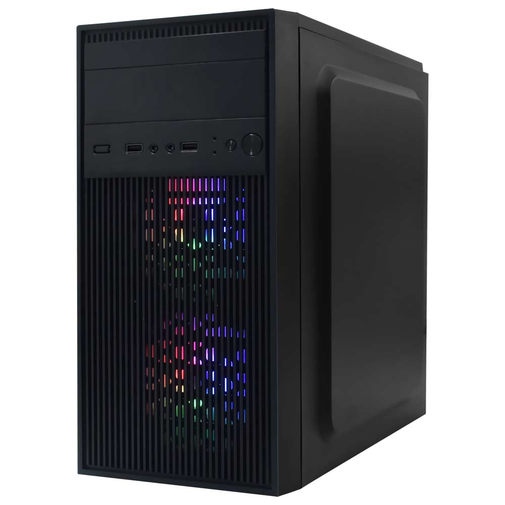 Gabinete Linkworld VC-18M01 Mini ATX / 2 Cooler - Preto no Paraguai ...
