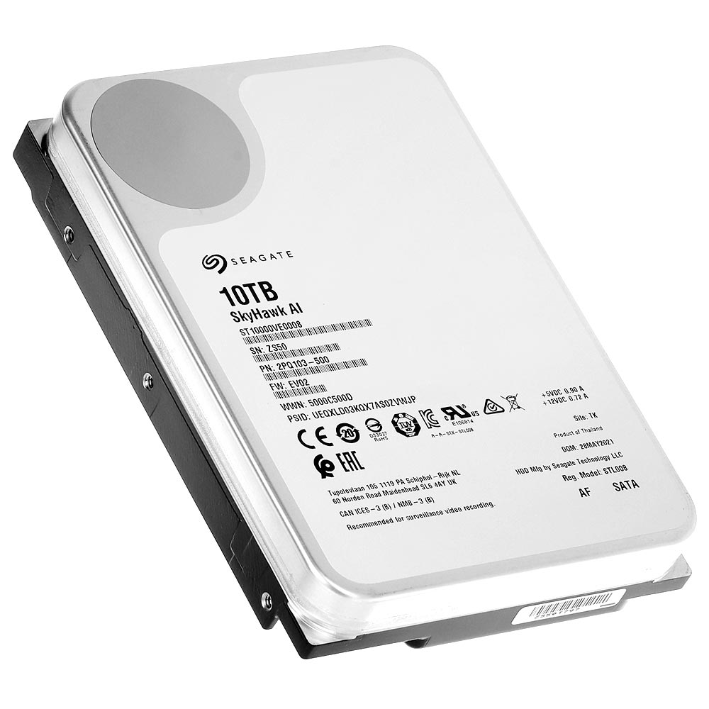 HD Seagate 10TB SkyHawk AI Surveillance 3.5 HD Seagate 10TB SkyHawk AI Surveillance 3.5