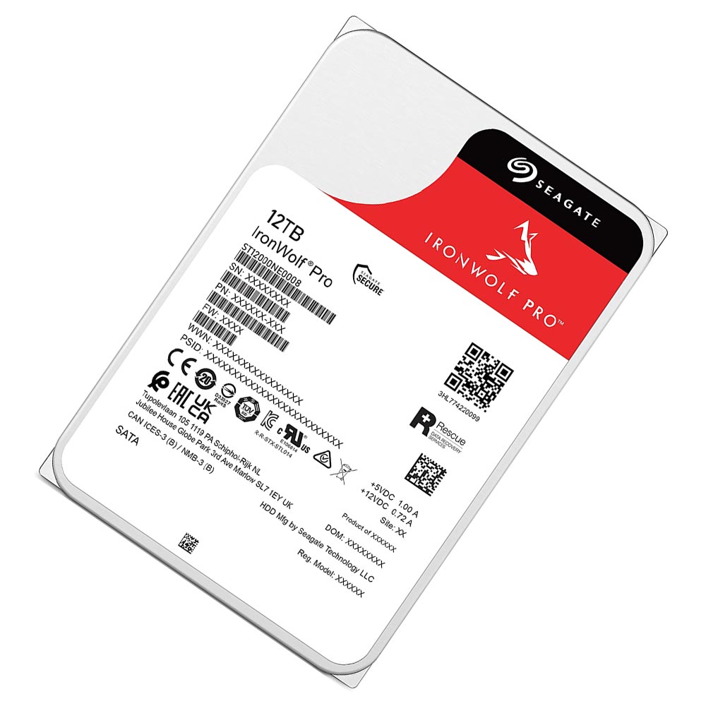 HD Seagate 12TB Iron Wolf Pro 3.5" SATA 3 7200RPM - ST12000NE0008 no ...