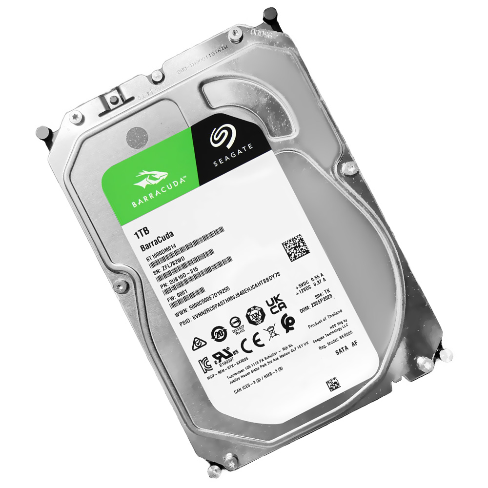 HD Seagate 1TB BarraCuda 3.5" SATA 3 7200RPM - ST1000DM014 no Paraguai - Visão Vip Informática ...