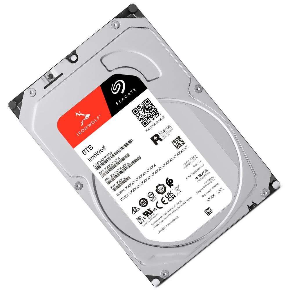 HD Seagate 6TB Iron Wolf Nas 3.5" SATA 3 5400RPM - ST6000VN006 no ...