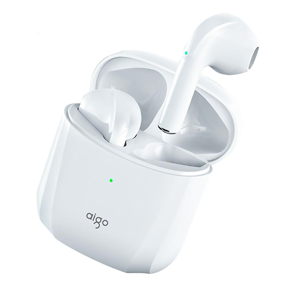 Fone de Ouvido Aigo T20 TWS / Bluetooth - Branco no Paraguai - Visão Vip Informática - Compras ...