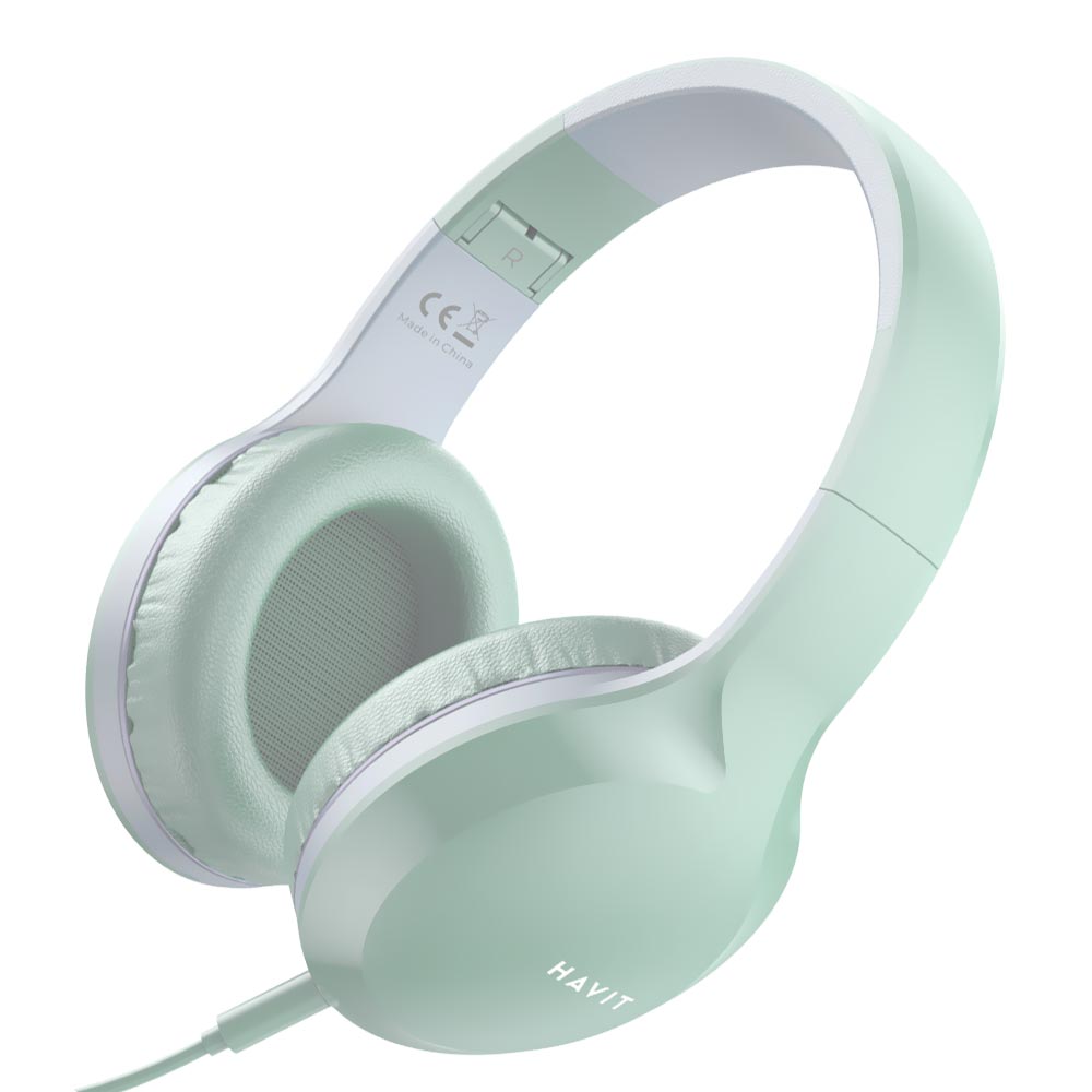 Fone de Ouvido Havit HV-H100D / Com Fio - Verde no Paraguai - Visão Vip ...