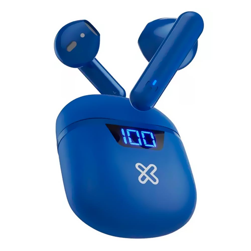 Fone de Ouvido Klip KTE-006BL TouchBuds TWS / Bluetooth - Azul no Paraguai - Visão Vip ...
