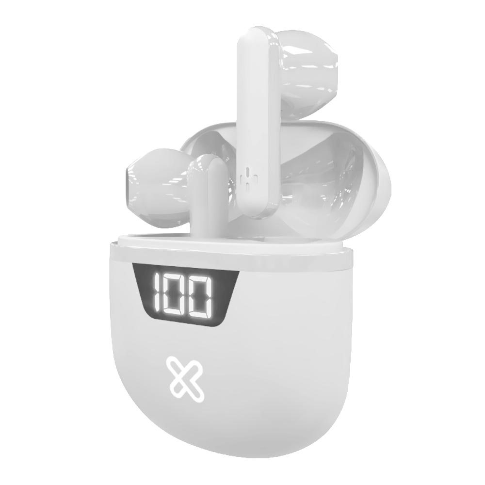 Fone de Ouvido Klip KTE-006WH TouchBuds TWS / Bluetooth - Branco no Paraguai - Visão Vip ...