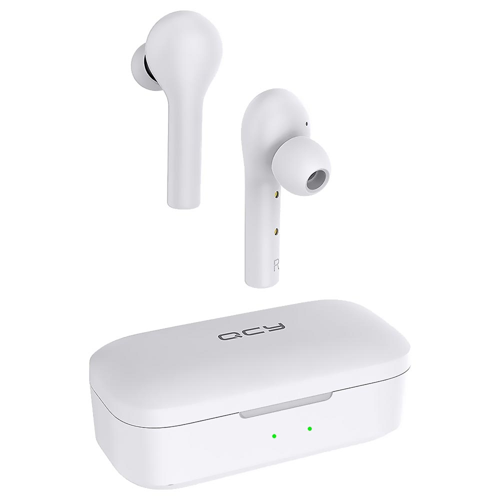 Fone de Ouvido QCY T5 TWS Earbuds / Bluetooth - Branco no Paraguai - Visão Vip Informática ...