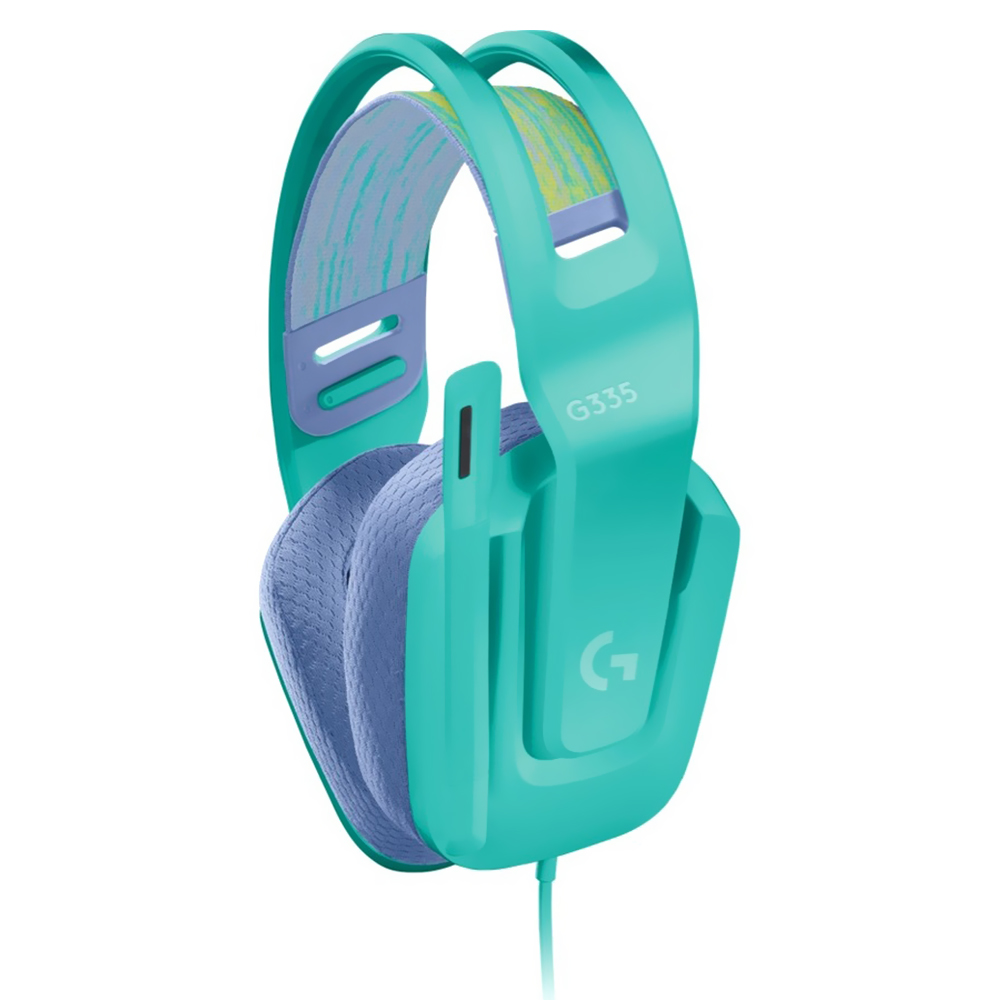 Fone Gamer Logitech G335 Keep Playing / Com Fio - Verde (981-001023) no ...