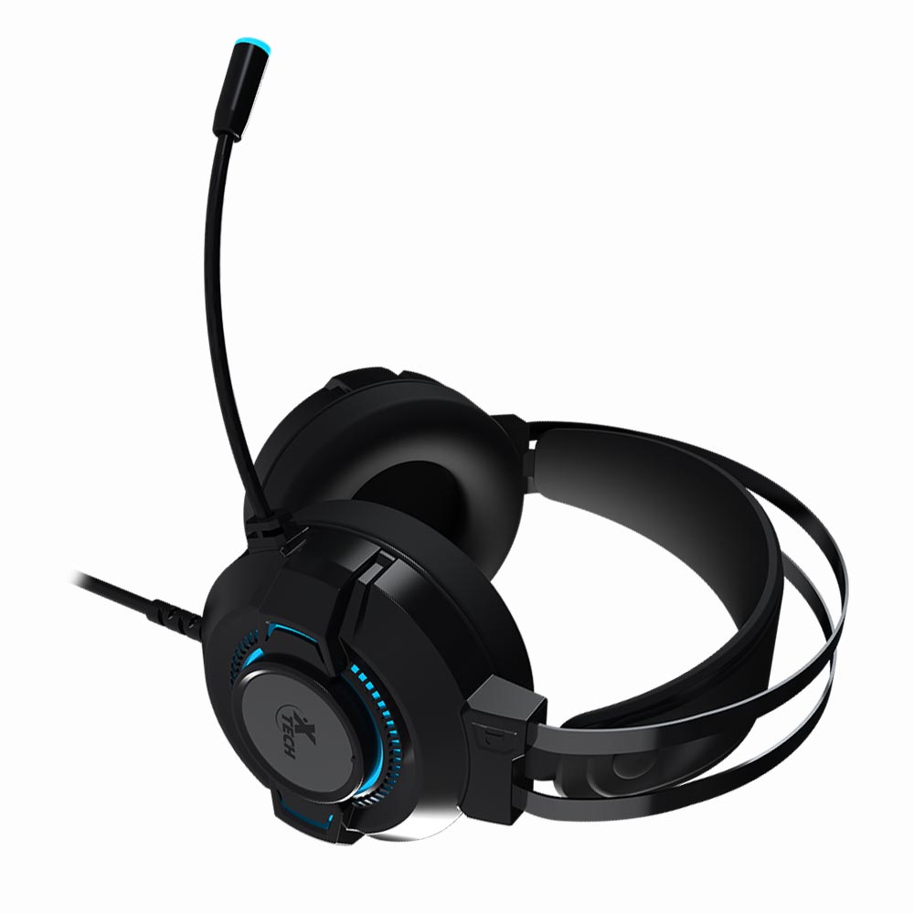 Fone Gamer Xtech XTH565 Morrighan LED / Com Fio - Preto no Paraguai - Visão Vip Informática ...