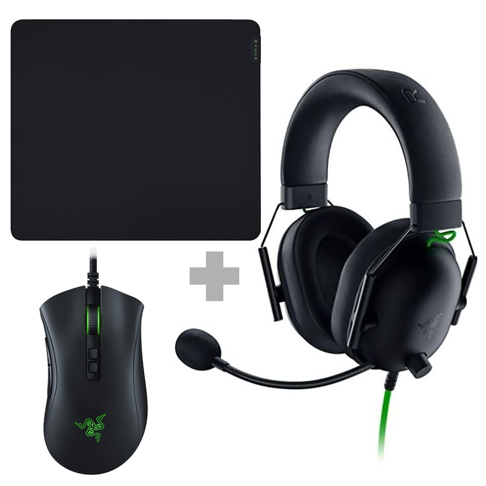 Kit Gamer Razer Battle Bundle Fone + Mouse + Mousepad - Preto (RZ85 ...