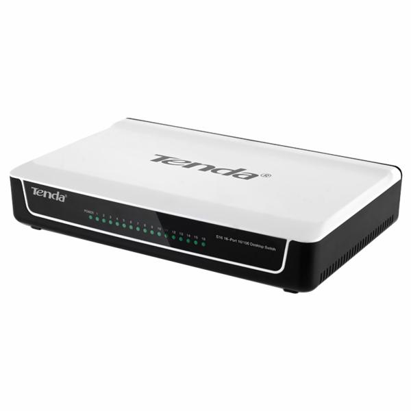 Hub Switch 16p. Tenda S16 Ethernet 10/100mbps no Paraguai - Visão Vip ...