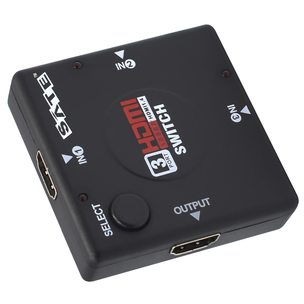 Hub Switch Satellite A-HD06 HDMI 3 x 1 no Paraguai - Visão Vip ...