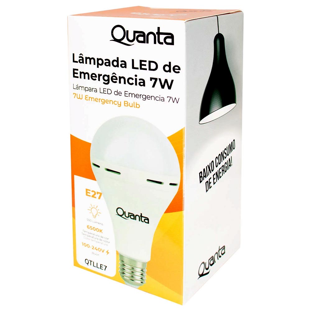 Lâmpada Quanta QTLLE7 LED / 7W / Bivolt no Paraguai - Visão Vip ...