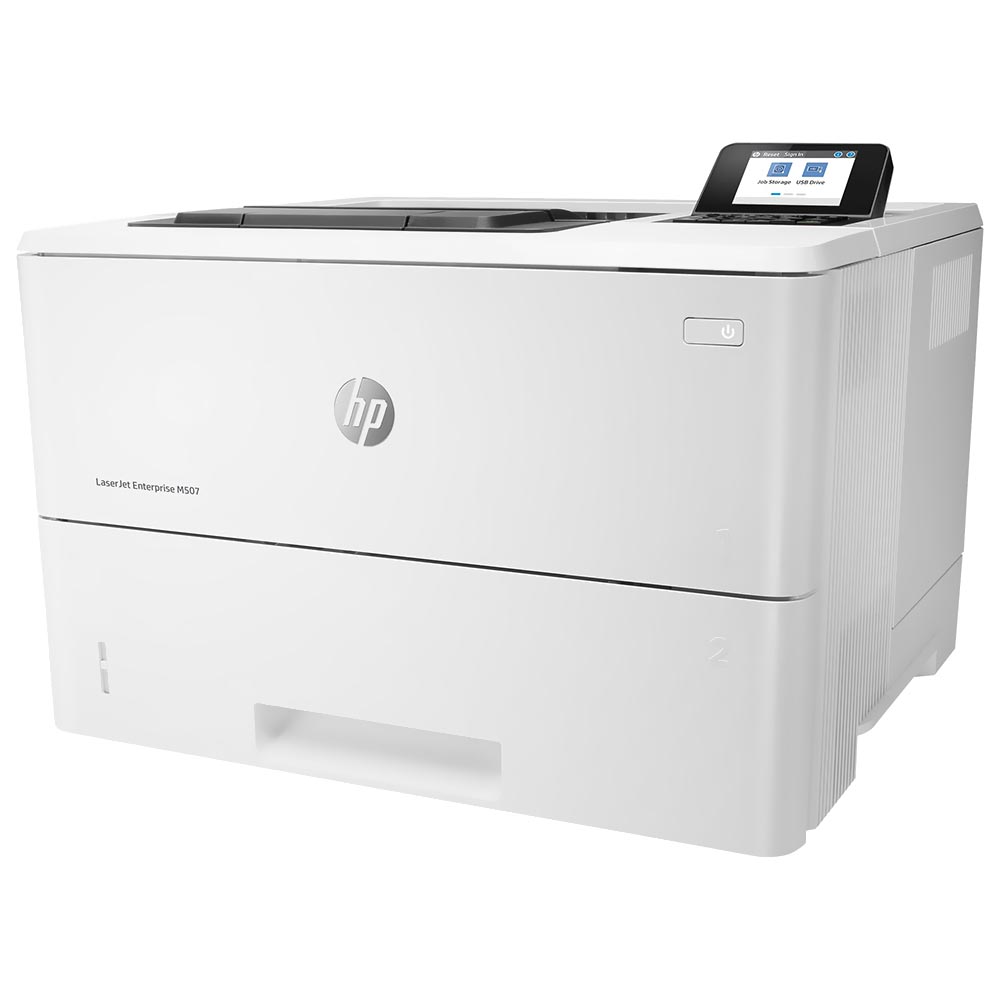 Impressora HP Laserjet Enterprise M507DN Monocromatica / 220V - Branco ...