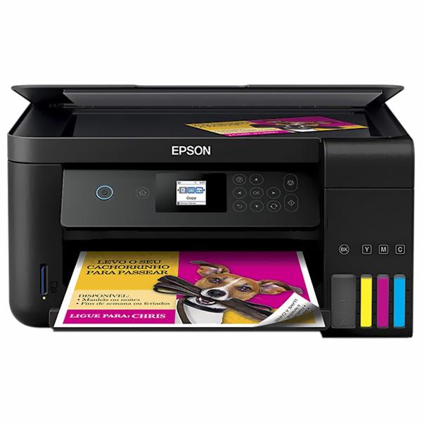 Impressora Multifuncional Epson EcoTank L4160 Wi-Fi / Bivolt - Preto no Paraguai - Visão Vip ...