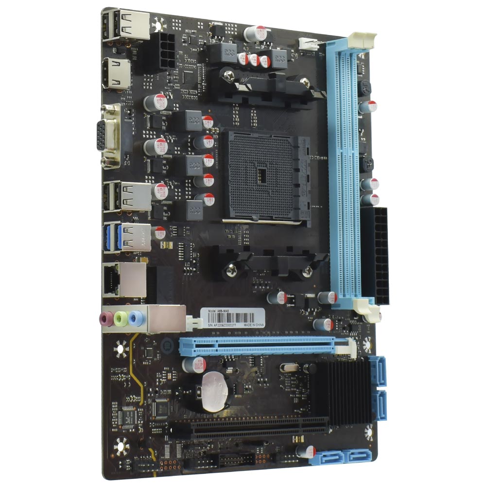 Placa Mãe AFOX A68-MA5 Socket FM2+ / VGA / DDR3 no Paraguai - Visão Vip Informática - Compras no ...
