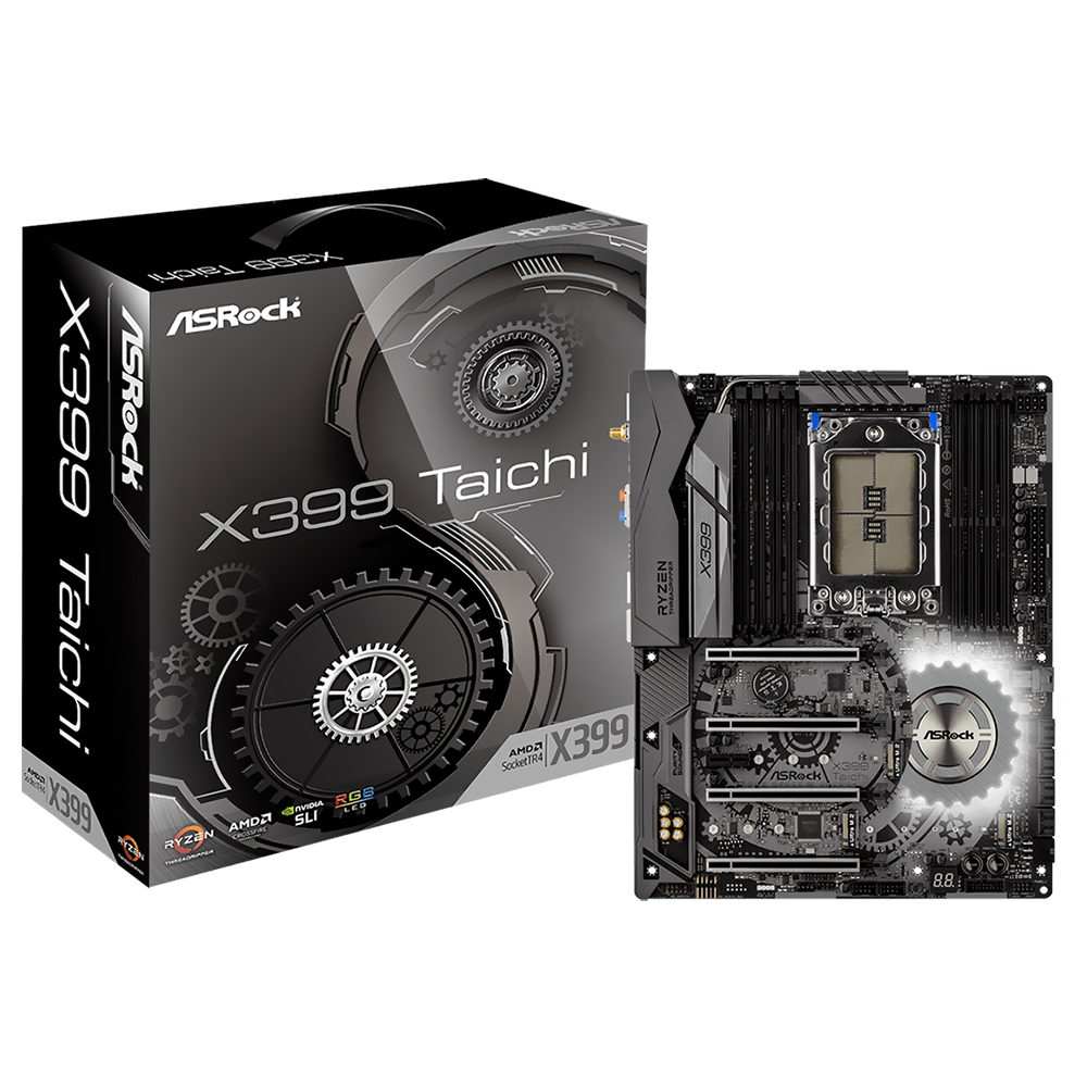 Placa Mãe ASRock X399 Taichi Socket sTR4 / DDR4 no Paraguai - Visão Vip ...