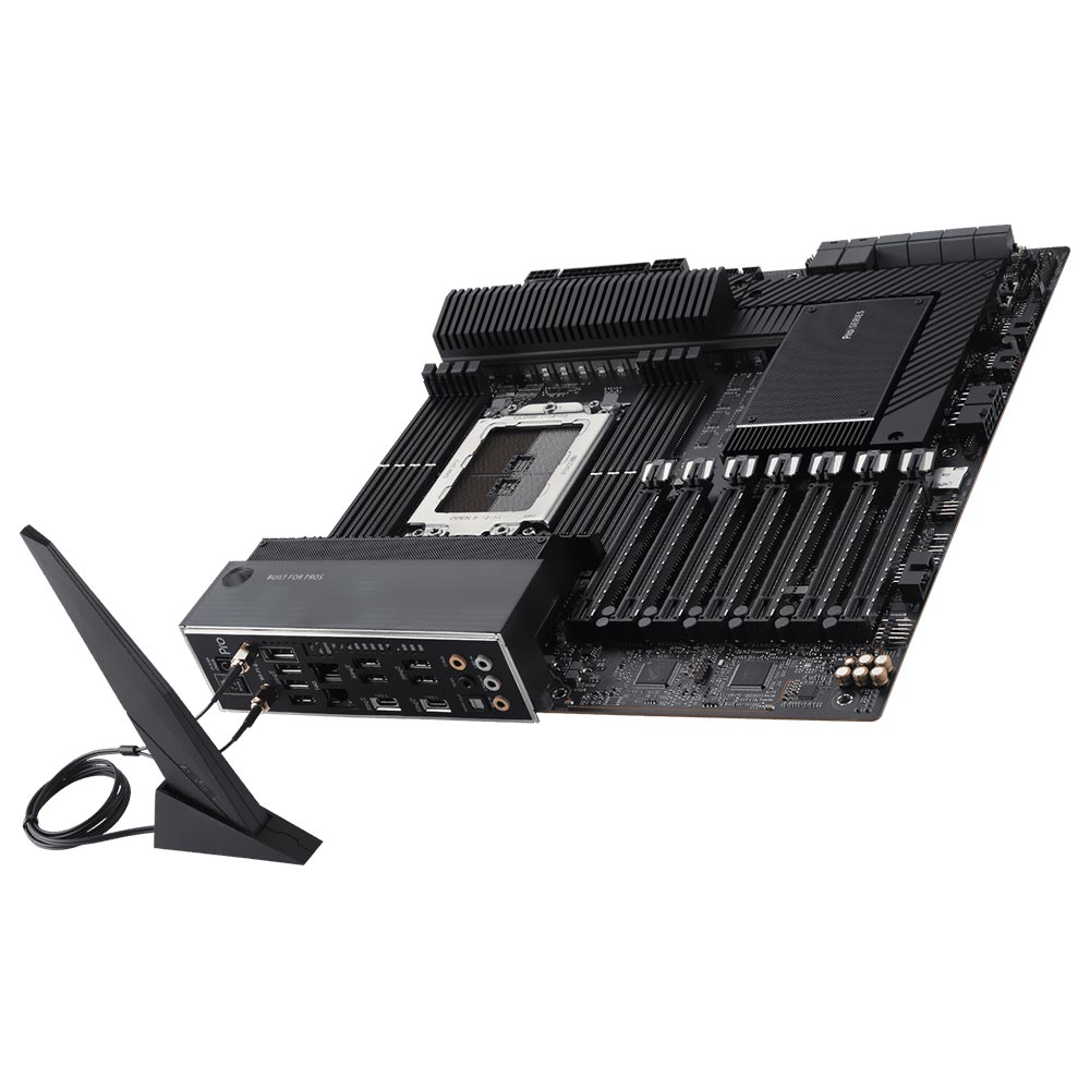 Placa Mãe ASUS Pro WS WRX80E-SAGE SE Wi-Fi II Socket AM4 / DDR4 no ...