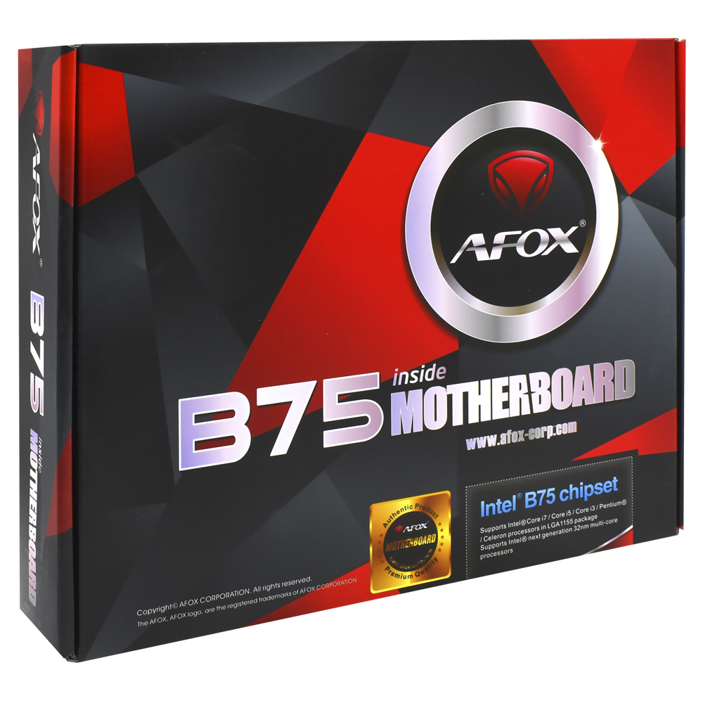 Placa Mãe AFOX IB75-MA2-V4 Socket LGA 1155 / VGA / DDR3 no Paraguai - Visão Vip Informática ...