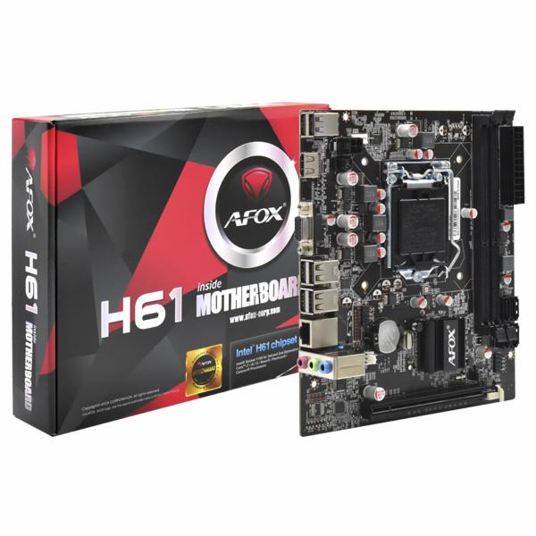 Placa Mãe AFOX IH61-MA5 Socket LGA 1155 / VGA / DDR3 no Paraguai ... Placa Mãe AFOX IH61-MA5 Socket LGA 1155 / VGA / DDR3 no Paraguai ...