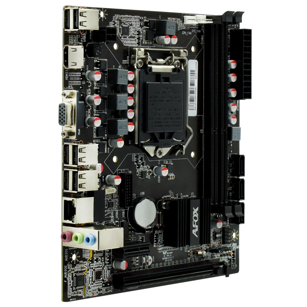 Placa Mãe AFOX IH61-MA5-V3 Socket LGA 1155 / VGA / DDR3 no Paraguai ... Placa Mãe AFOX IH61-MA5-V3 Socket LGA 1155 / VGA / DDR3 no Paraguai ...