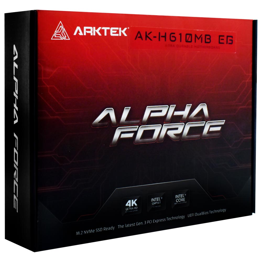 Placa Mãe Arktek AK-H610MB EG Socket LGA 1700 / VGA / DDR4 no Paraguai - Visão Vip Informática ...
