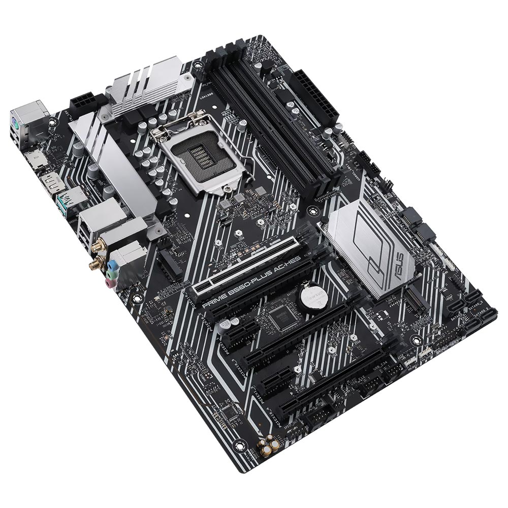 Placa Mãe ASUS Prime B560-PLUS AC-HES Wifi Socket LGA 1200 / DDR4 no ...