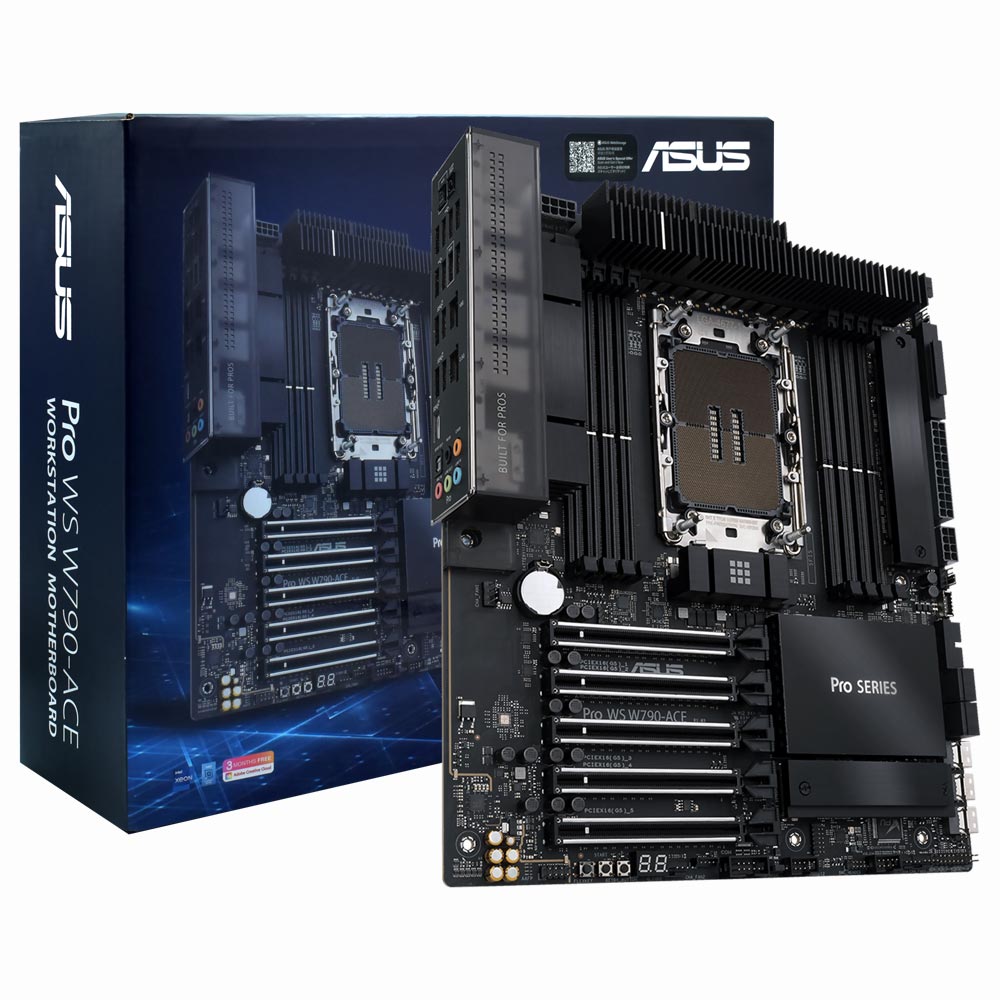 Placa Mãe ASUS Pro WS W790-ACE Socket LGA 4677 / DDR5 no Paraguai ...